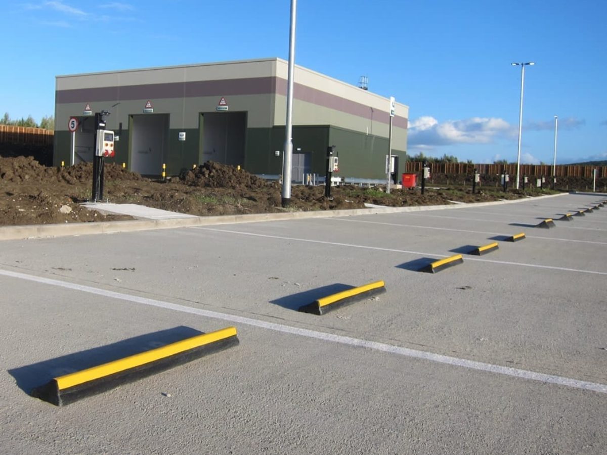 Parking Garage Car Stop Block Parking Blocks, Car Stops And Chocks